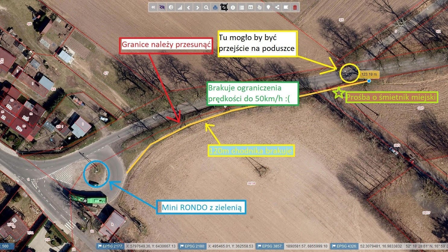 Brak chodnika dla mieszkańców Sypniewo 23 - Aktualności - Osiedle ...